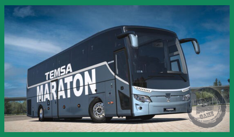 مد اتوبوس Temsa_Maraton_13VIP برای بازی یورو تراک2 - توربو گیم % مد ...